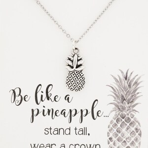 SALE!! Be a Pineapple - Be Like a Pineapple - Pineapple Necklace ...