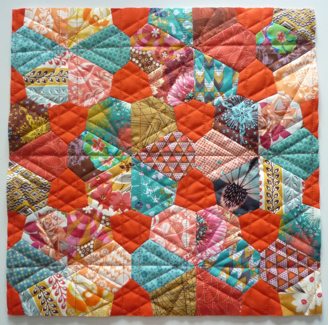 Wafers - Printable English Paper Piecing (EPP) Templates and Colouring ...