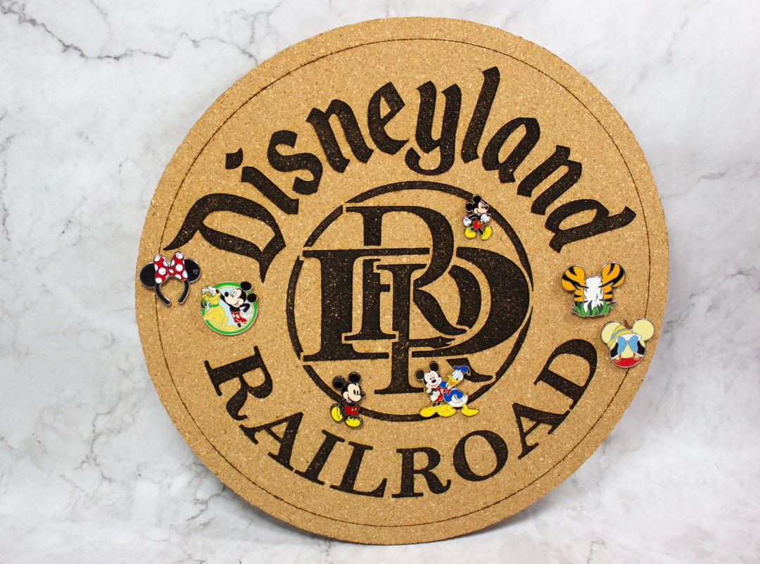 Disneyland Railroad Pin Board - Etsy