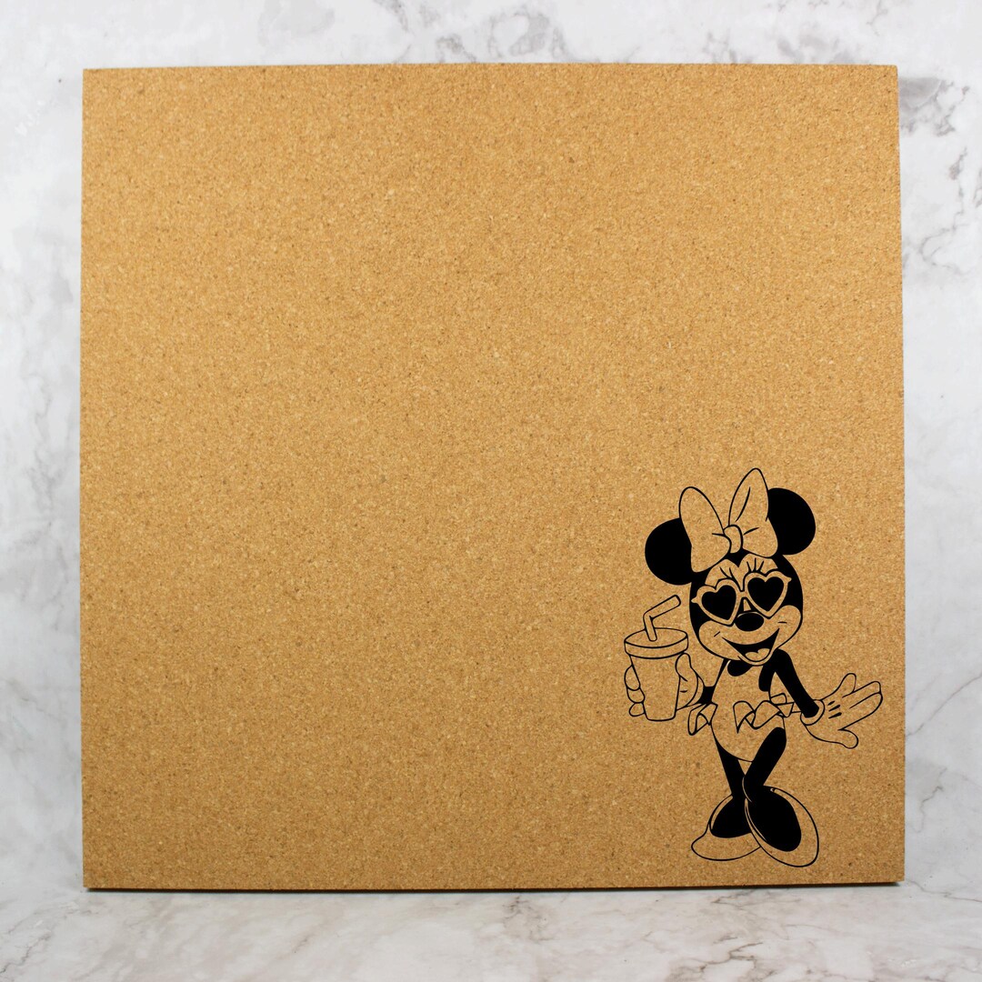 Minnie Mouse Summer Vacation Pin Cork Board - Etsy