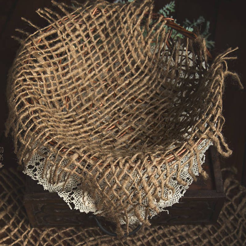 Burlap Layers for Photos - Etsy