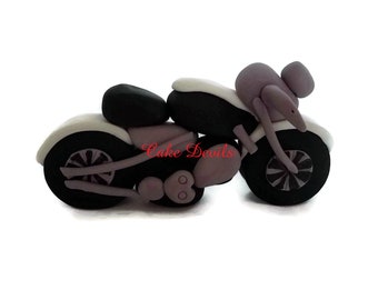 Fondant motorcycle | Etsy