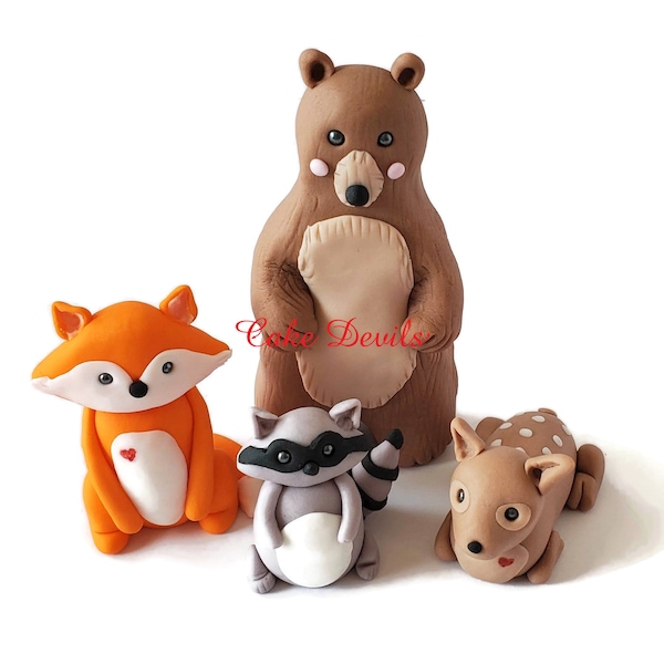 Raccoon Cake Topper - Etsy