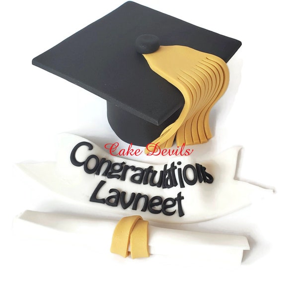 Graduation Cap and Scroll - Etsy