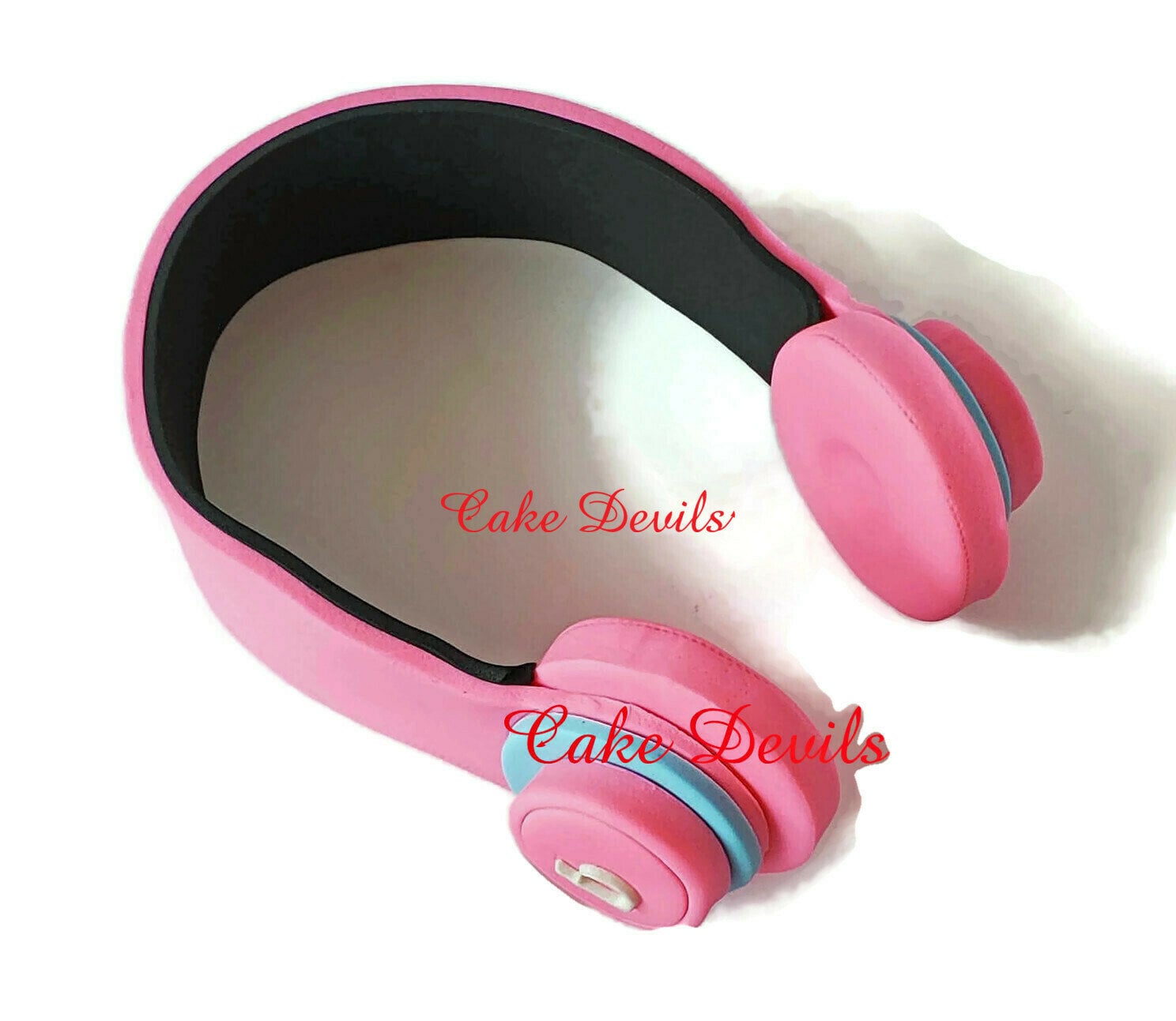 Fondant Headphones Cake Topper Music Cake Decorations DJ | Etsy