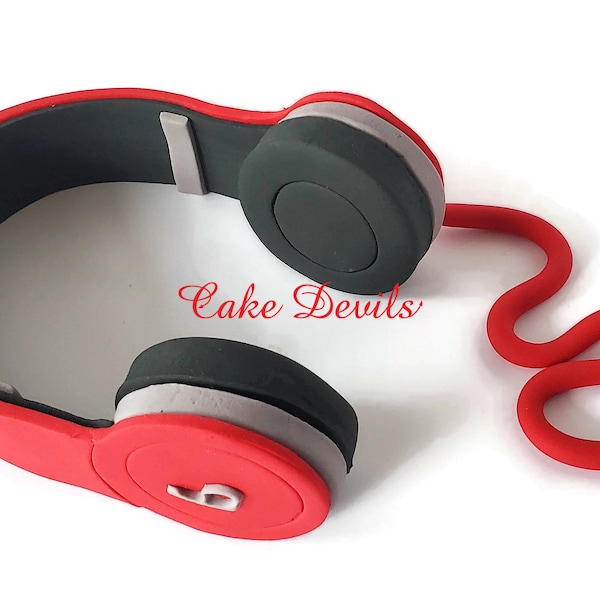 Gamer Headphone Cake Topper - Etsy
