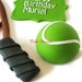 Fondant Tennis Cake Toppers Tennis Racquet Tennis Ball and - Etsy