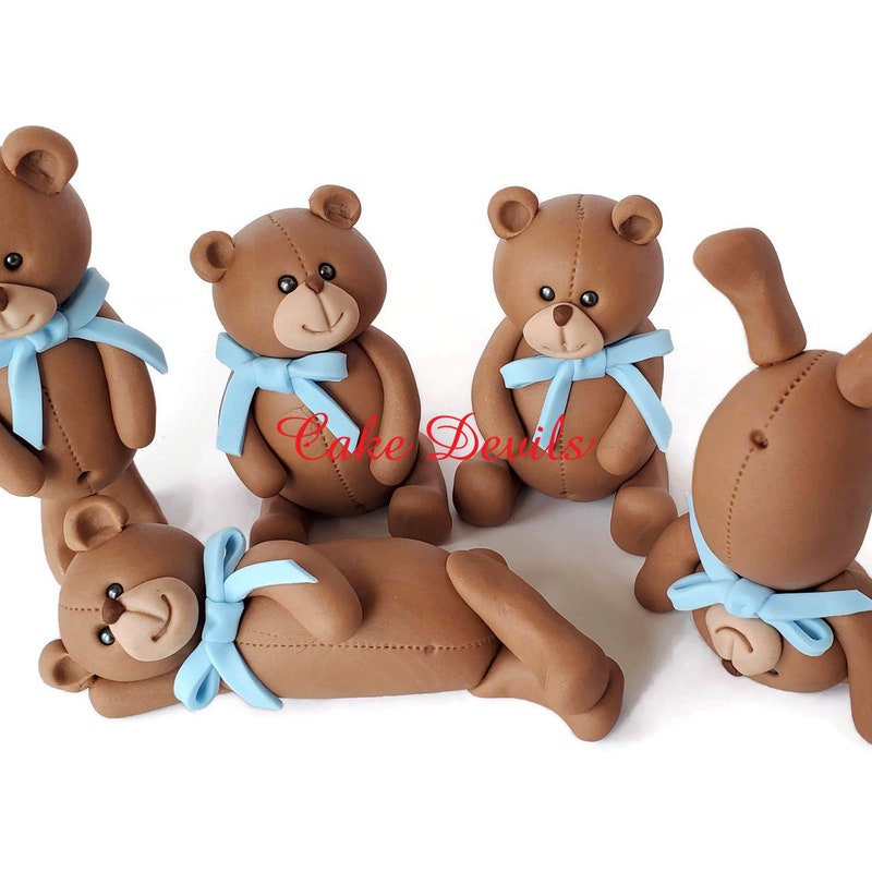 Bear Cake Topper - Etsy