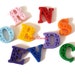 Fondant Letters, Handmade Edible Small Fondant Letters Cake Toppers ...