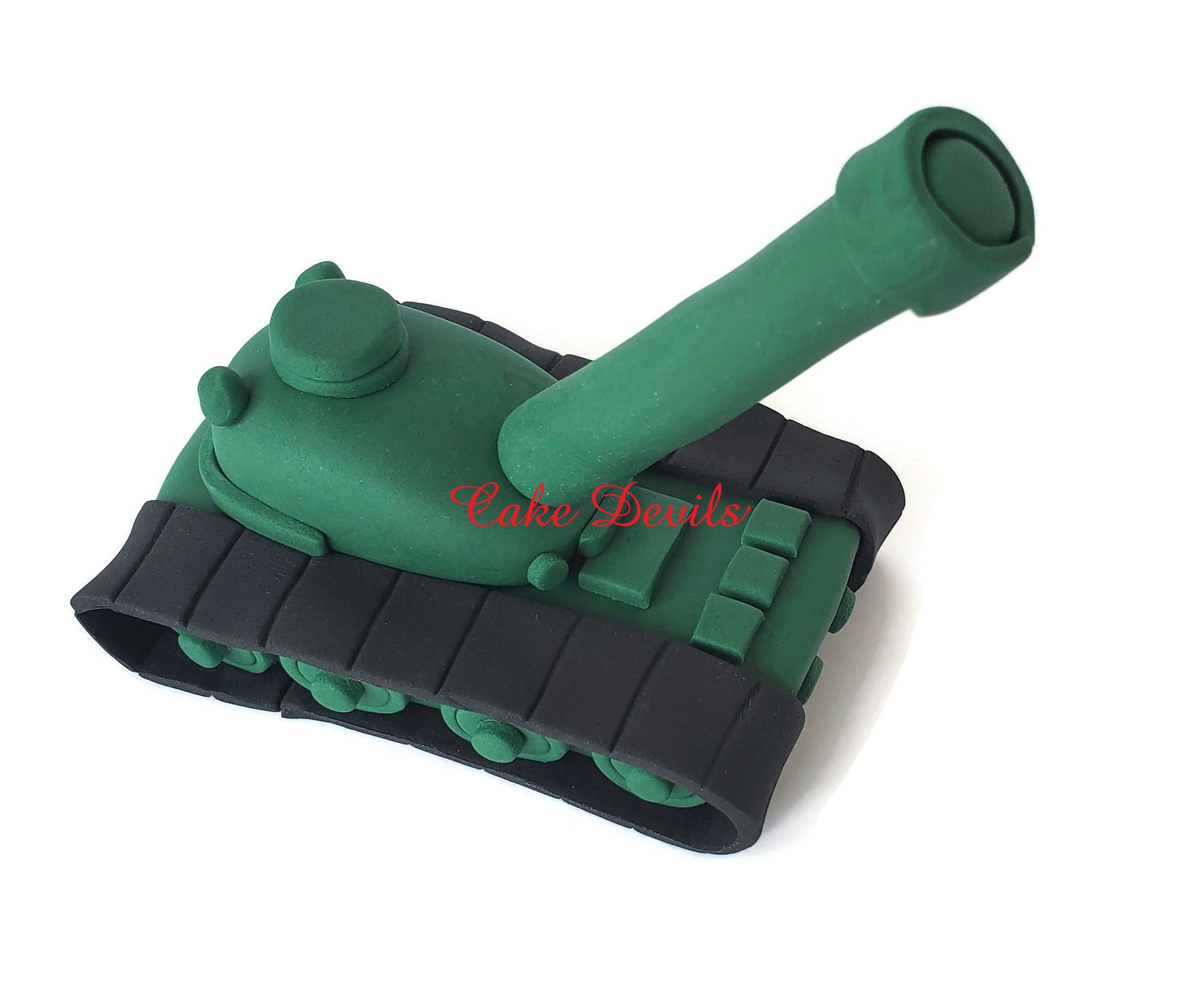 Fondant Tank Cake Topper Military Cake Decorations - Etsy