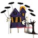 Halloween Haunted House Fondant Cake Topper Kit, Unique Halloween ...