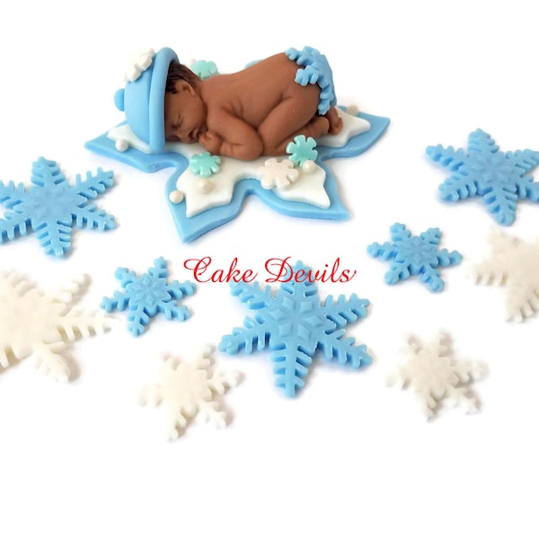 Fondant Snowflake - Etsy