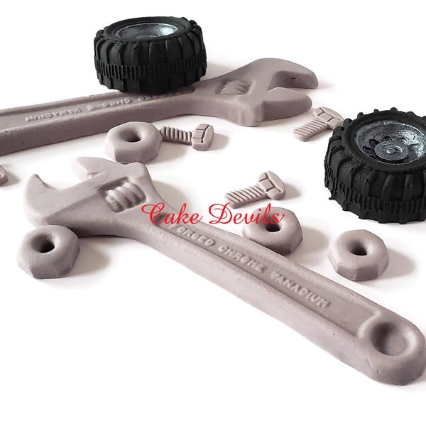 Auto Mechanic Cake Topper - Etsy