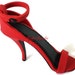 High Heel Shoe Cake Topper, Fondant Stiletto Sandal, Handmade Gumpaste ...