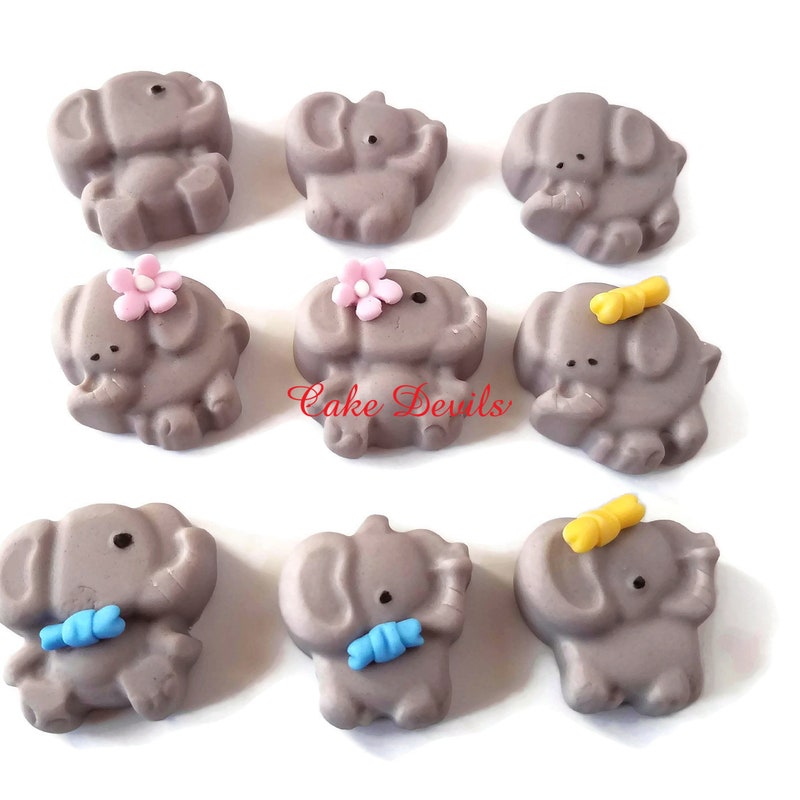 Fondant Elephant - Etsy