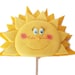 Fondant Sun Cake Topper, You Are My Sunshine Cake Decorations, Handmade ...