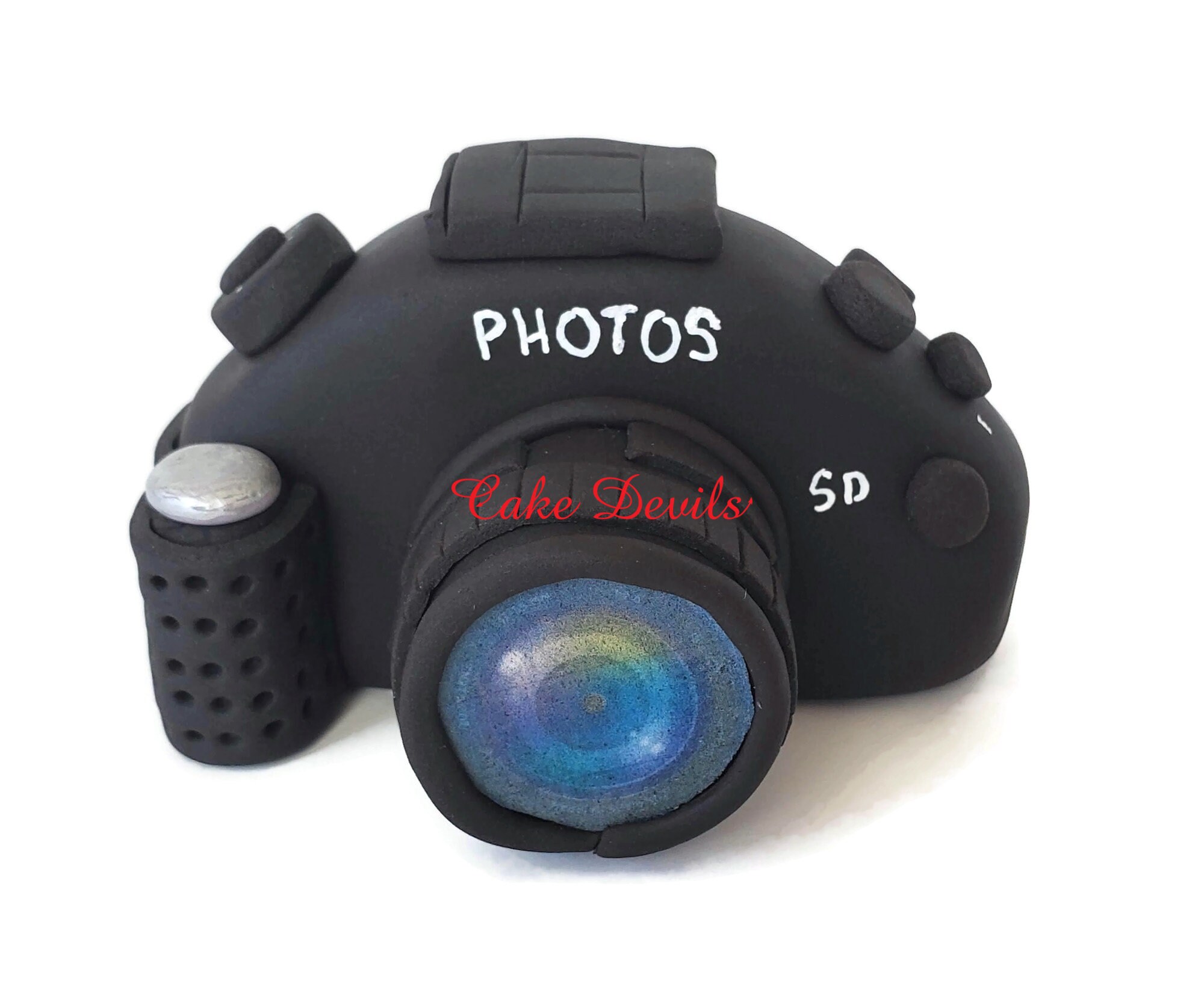 Fondant Camera Cake Toppers DSLR Cake Decoration Great for a - Etsy ...