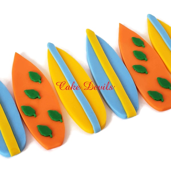 Surfboard Cake Topper - Etsy