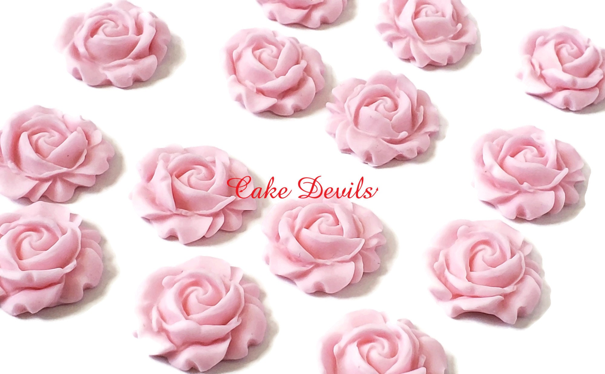 Fondant Rose Sugar Flowers Edible Rosesflowers Flower - Etsy