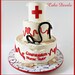 Nurse, Stethoscope, Pill Bottle, Medical Cake Topper Kit, Fondant ...