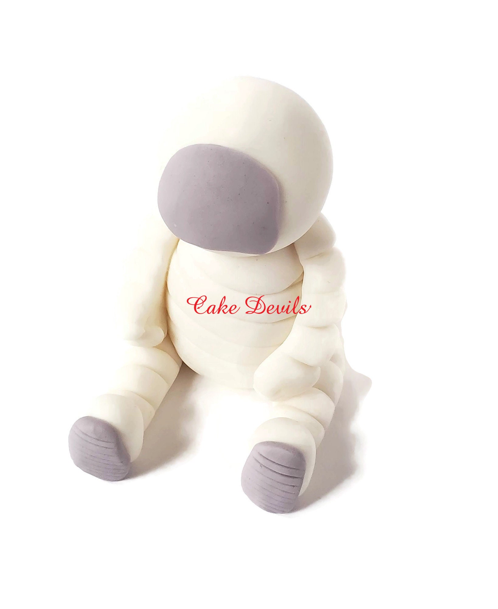 Fondant Astronaut and Rocket Ship Cake Toppers Space Explorer | Etsy