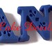 Fondant Letters, Handmade Edible Small Fondant Letters Cake Toppers ...