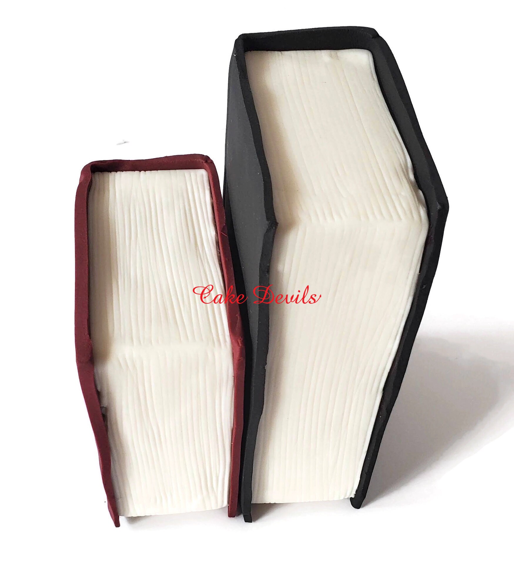 Fondant Stacked Books LARGE Cake Toppers Perfect for - Etsy