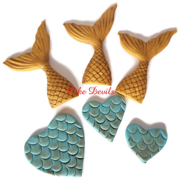 Mermaid Gold Tails - Etsy