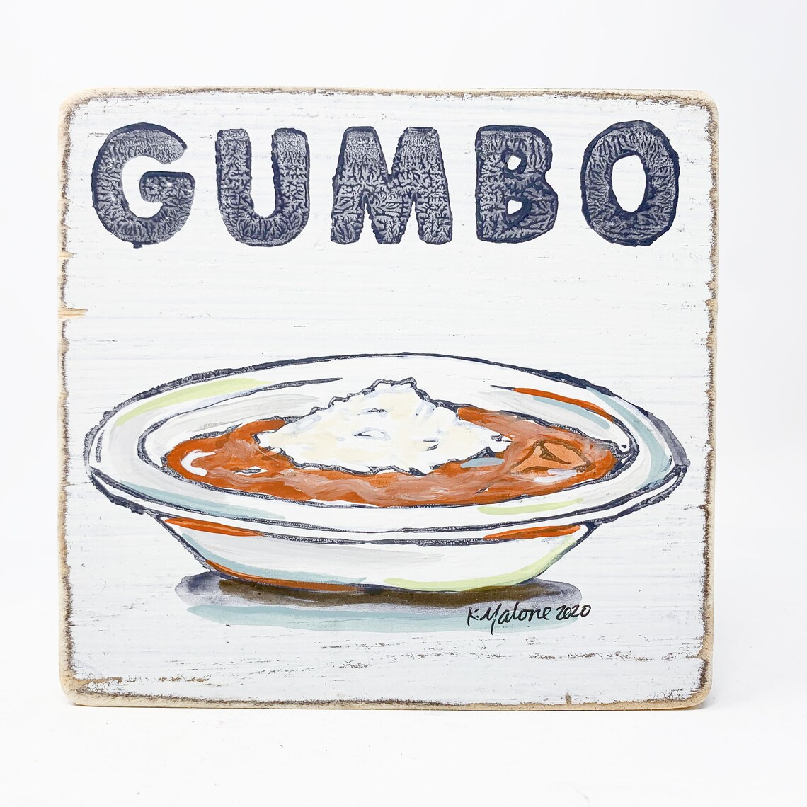 Gumbo: Wood Sign New Orleans Art Southern Comfort Food - Etsy