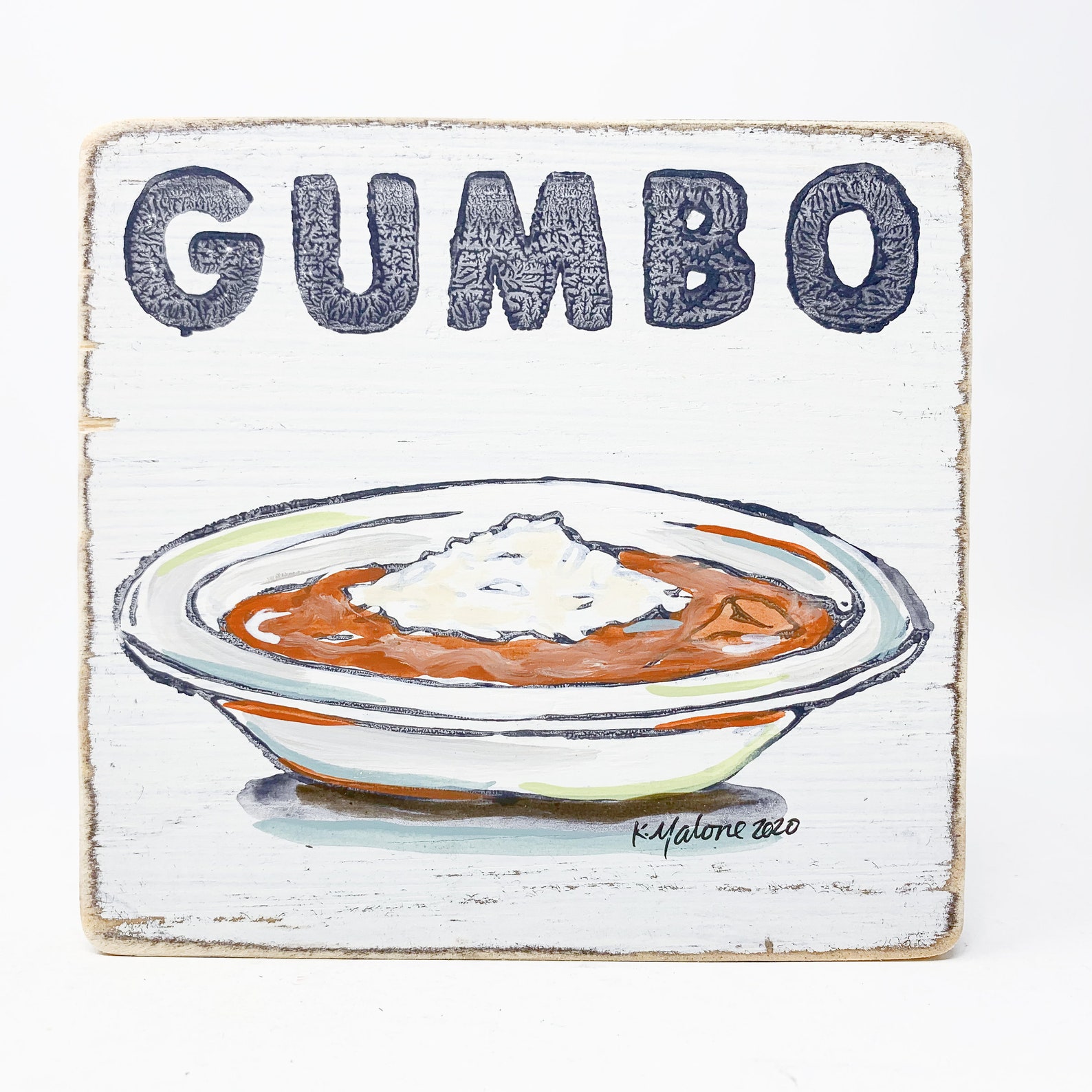 Gumbo: Wood Sign New Orleans Art Southern Comfort Food - Etsy