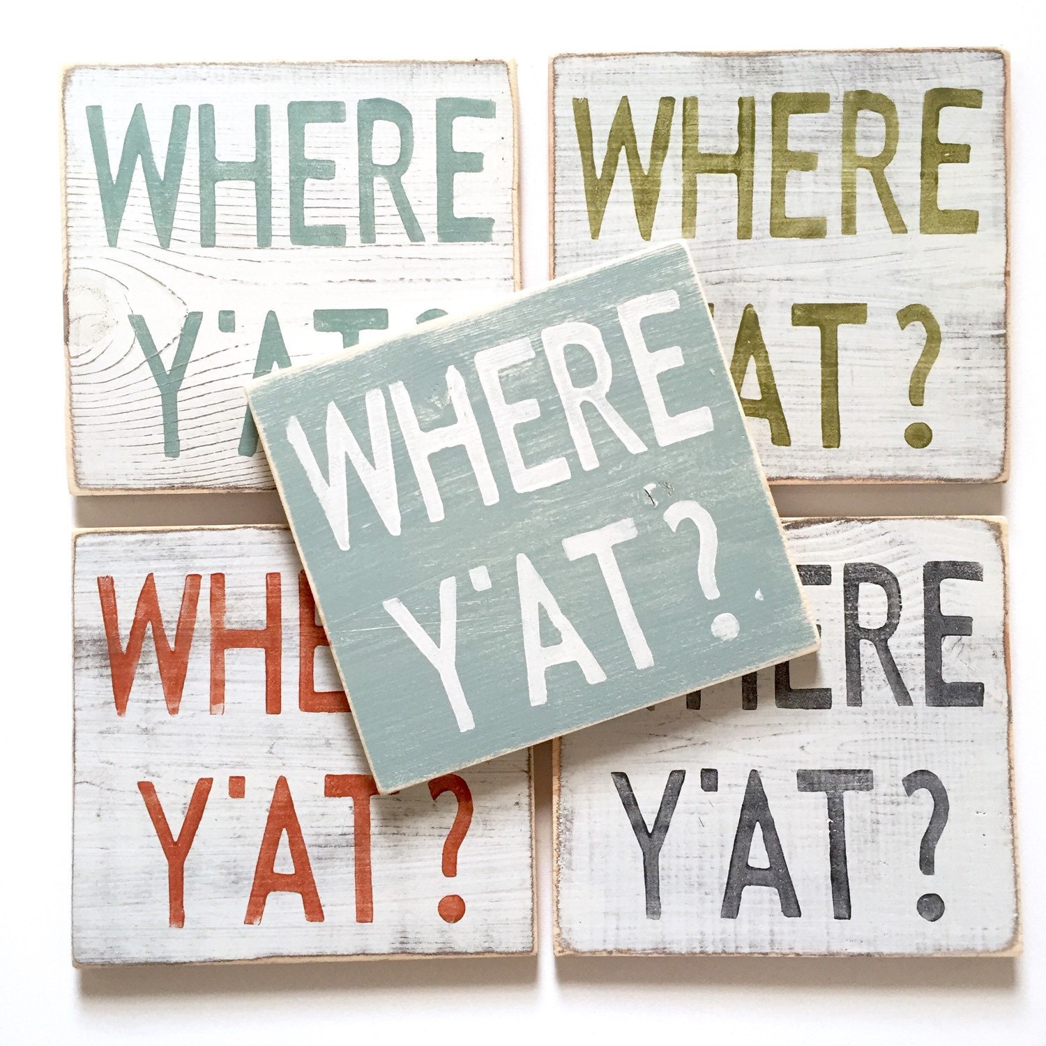 Where Y'at: Wood Sign New Orleans Art New Orleans - Etsy