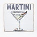 Martini: Wood Sign, New Orleans Art, New Orleans Gift, Cocktail Art ...