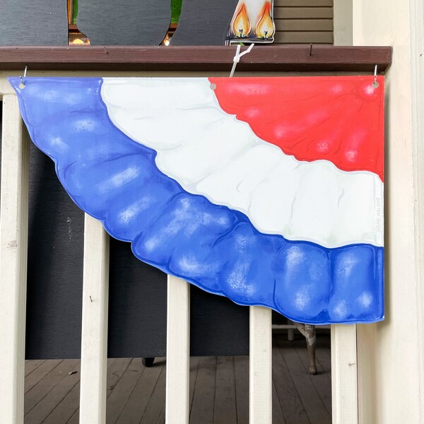 Patriotic Bunting - Etsy