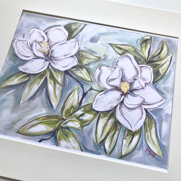 Magnolia Art - Etsy