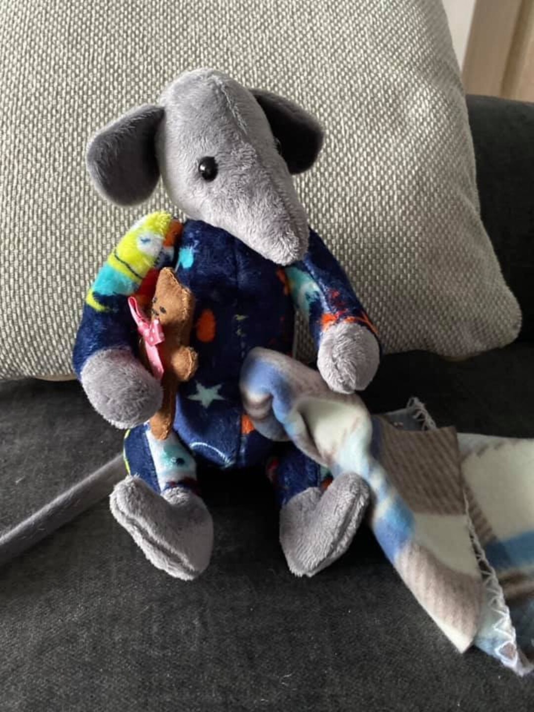 Plush Rat in a Onesie - Etsy
