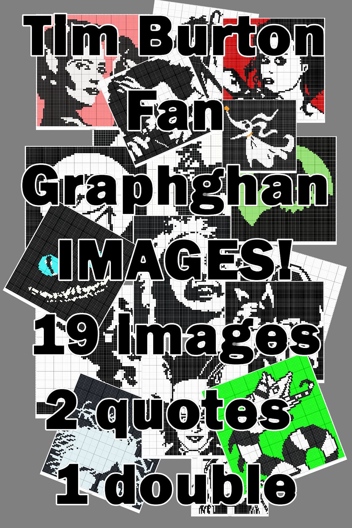 Tim Burton Fan Graphghan Images - Etsy