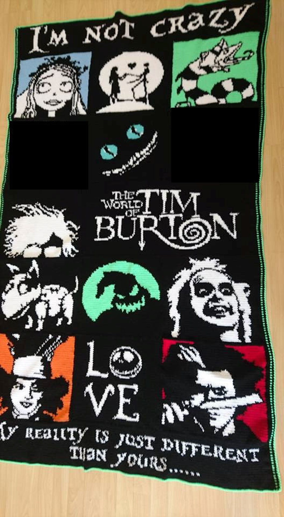 Tim Burton Fan Graphghan Images - Etsy