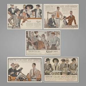 J C Leyendecker the Arrow Collar Man - Etsy