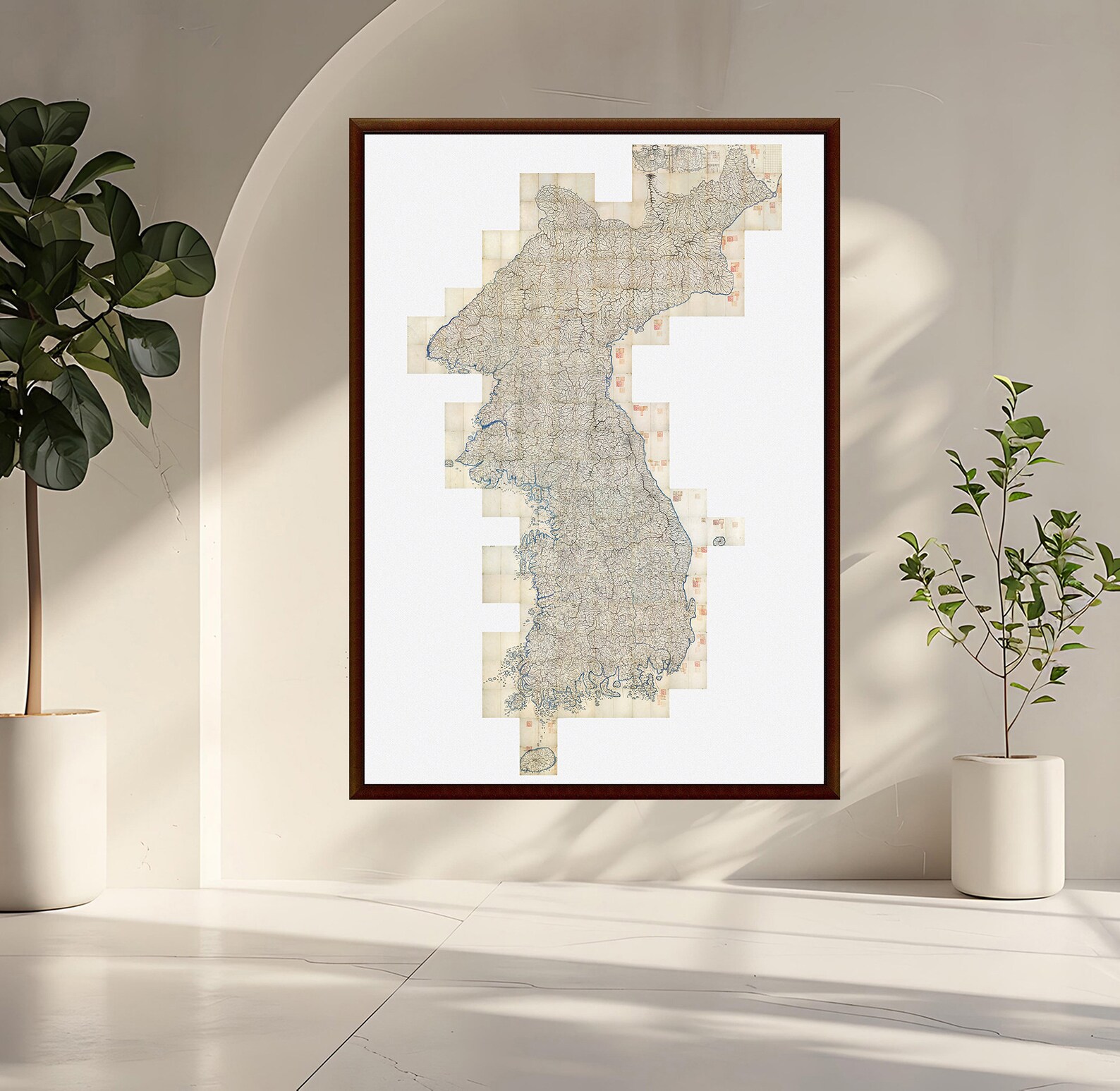 Old Map of Joseon Korea Giclee Print 대동여지도 - Etsy