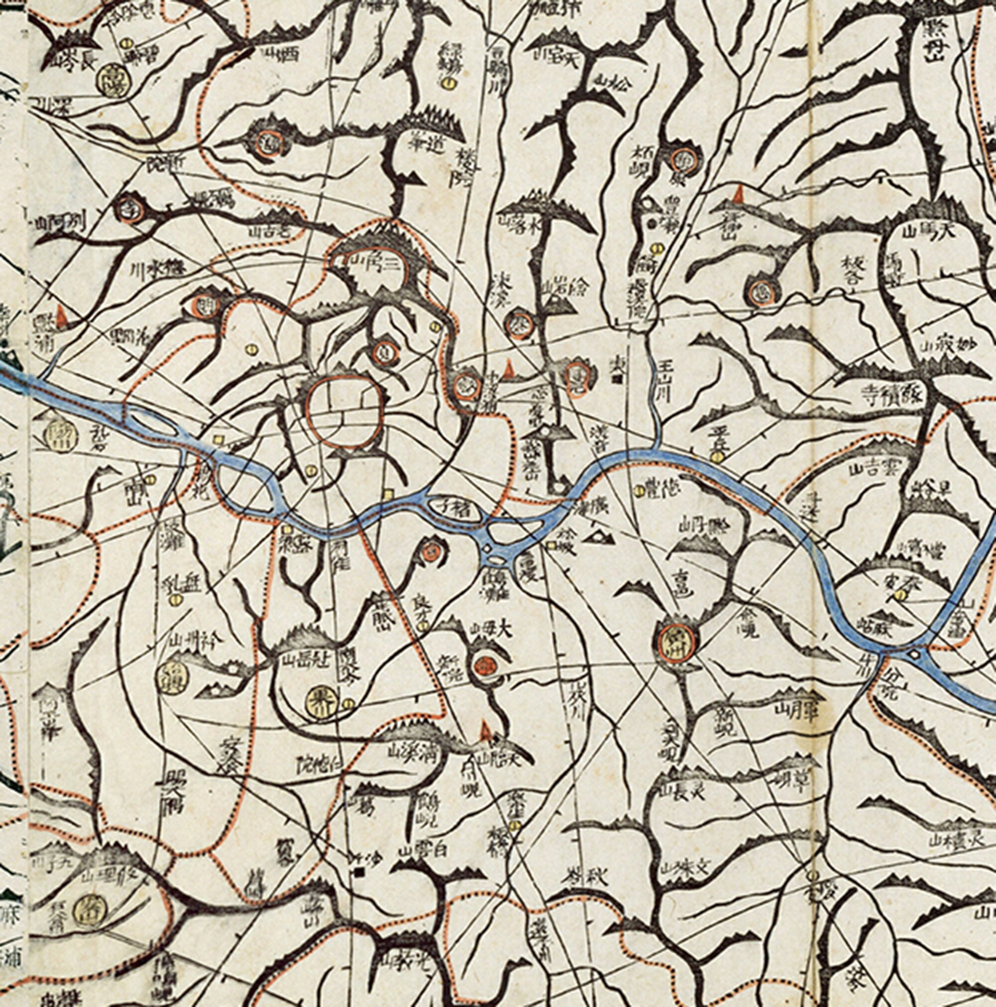 Old Map of Joseon Korea Giclee Print 대동여지도 - Etsy
