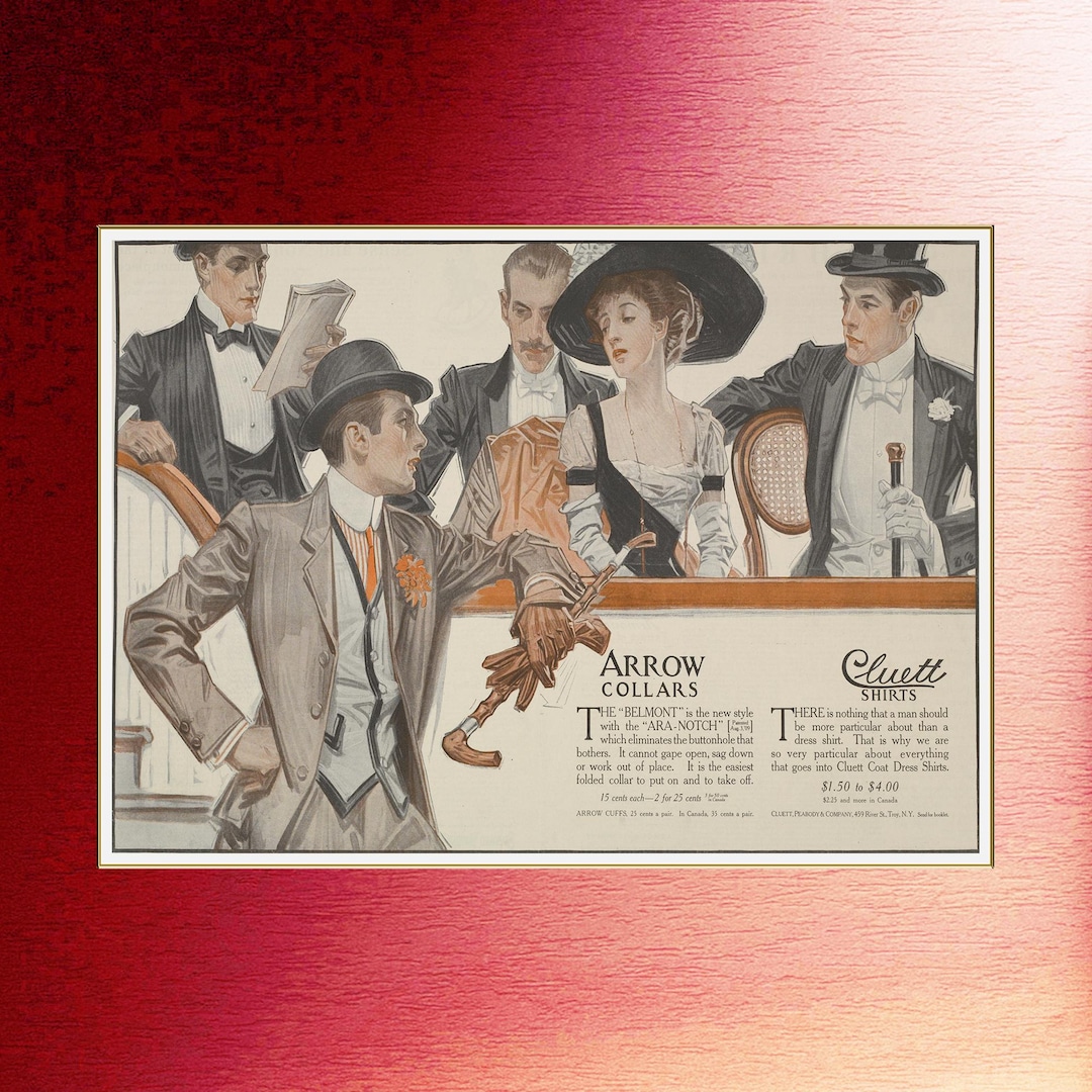 J C Leyendecker the Arrow Collar Man - Etsy