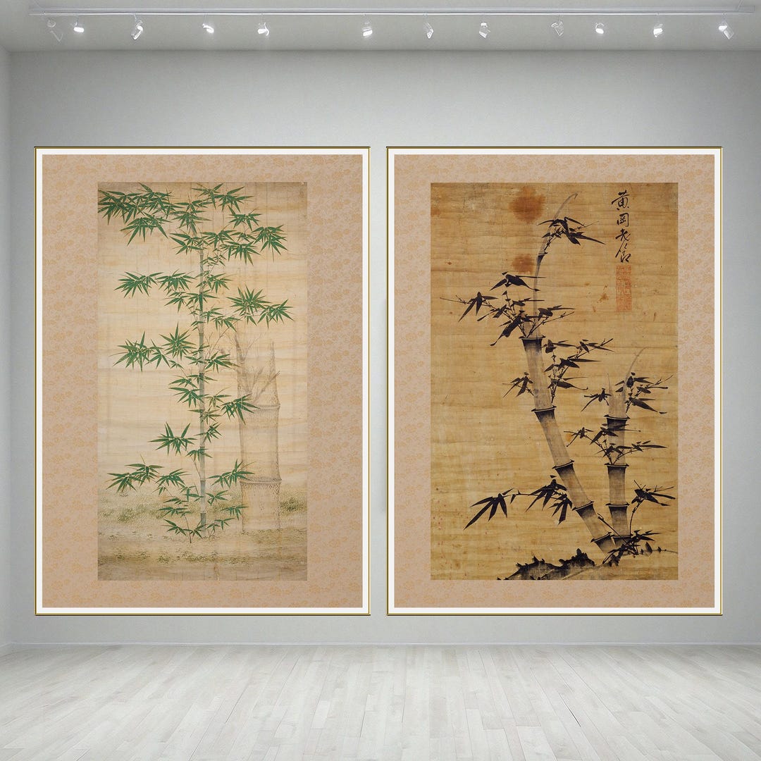 Bamboo Tree Sagunja Korean Art - Etsy
