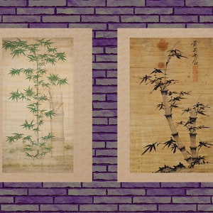 Bamboo Tree Sagunja Korean Art - Etsy