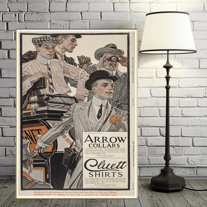 J C Leyendecker the Arrow Collar Man - Etsy