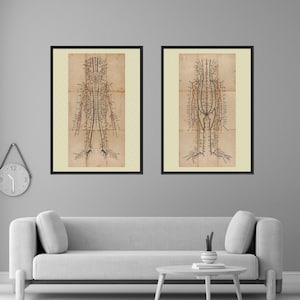 Acupuncture Chart Needle Theraphy - Etsy