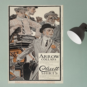 J C Leyendecker - the Arrow Collar Man Artprints - Etsy