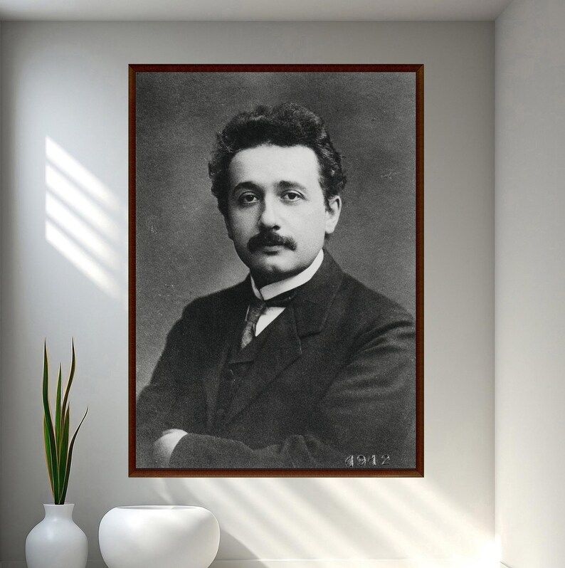 Albert Einstein Photo Re-prints - Etsy