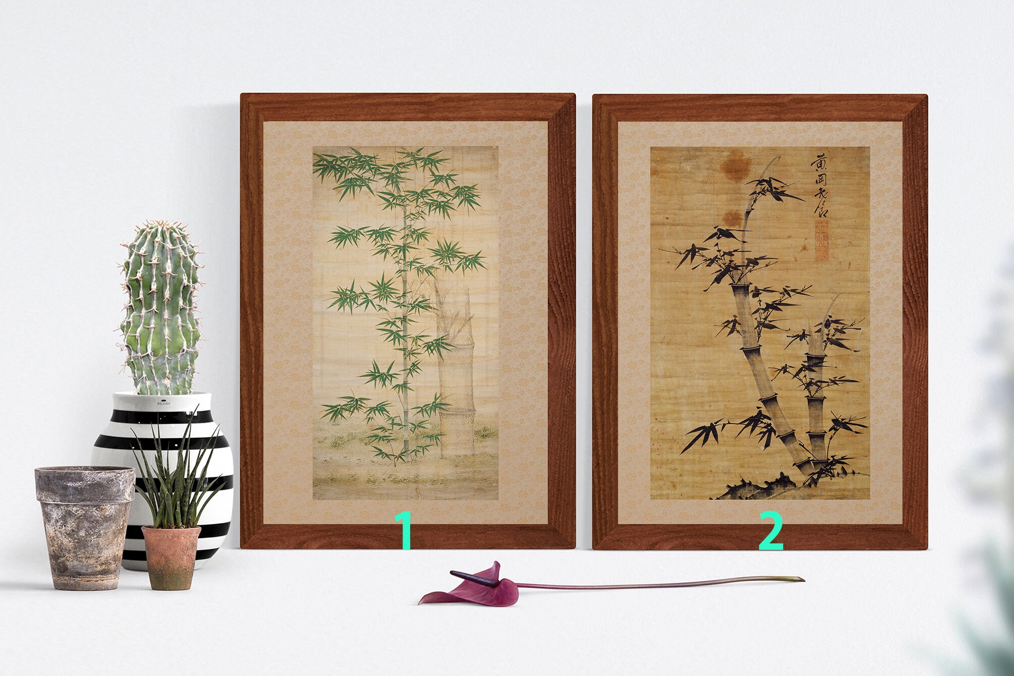 Bamboo Tree Sagunja Korean Art - Etsy