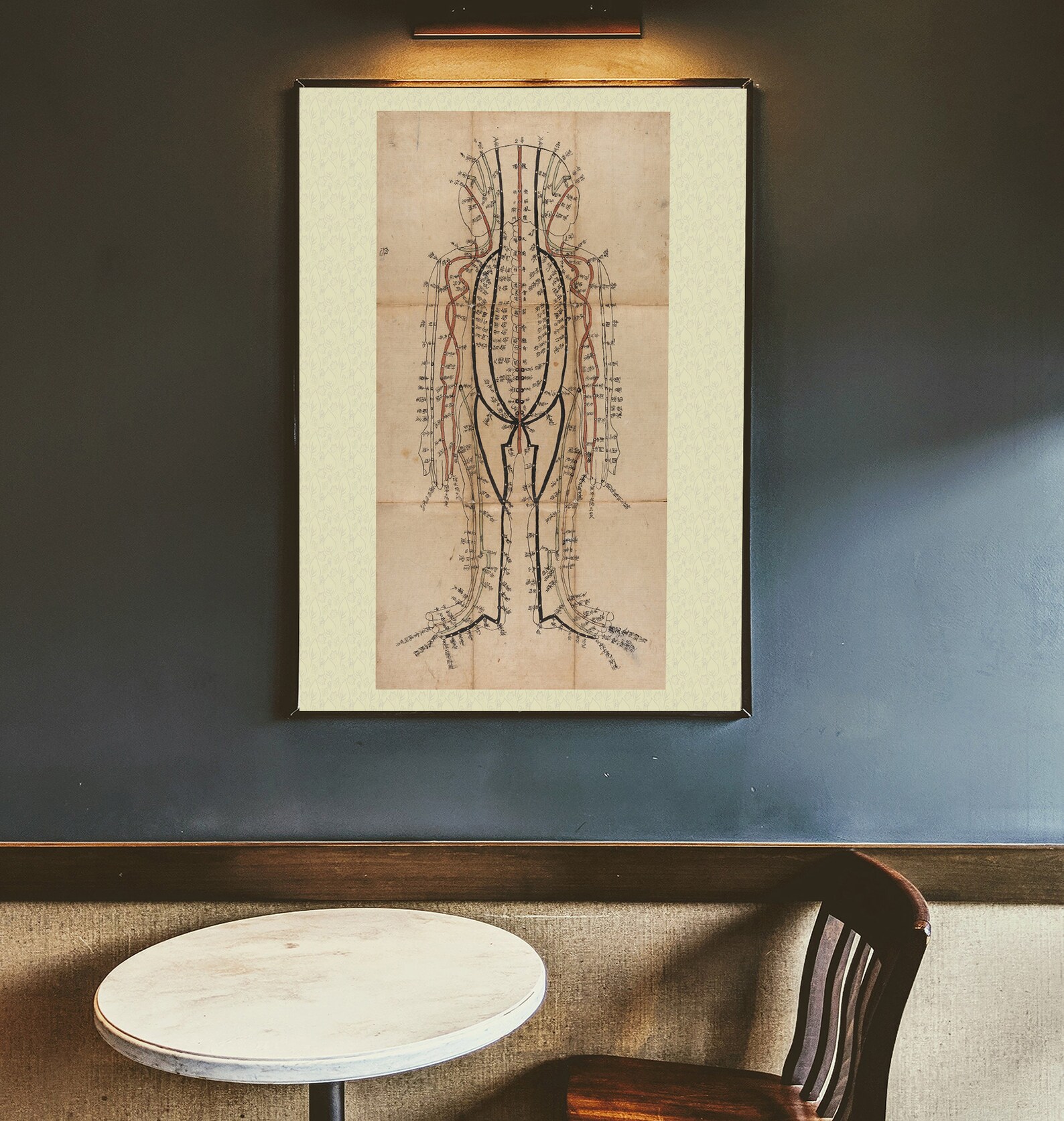 Acupuncture Chart Needle Theraphy - Etsy