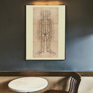 Acupuncture Chart Needle Theraphy - Etsy